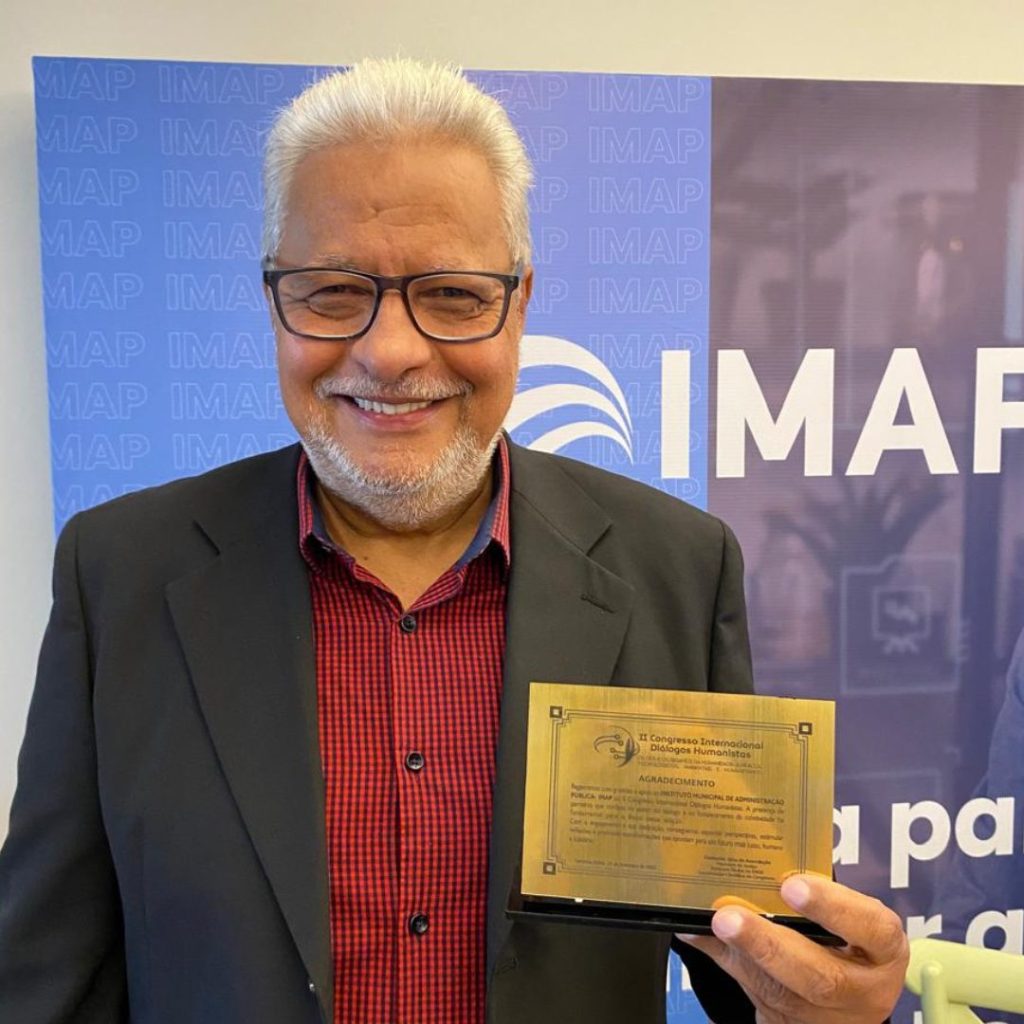 IMAP é homenageado no II Congresso Internacional Diálogos Humanistas